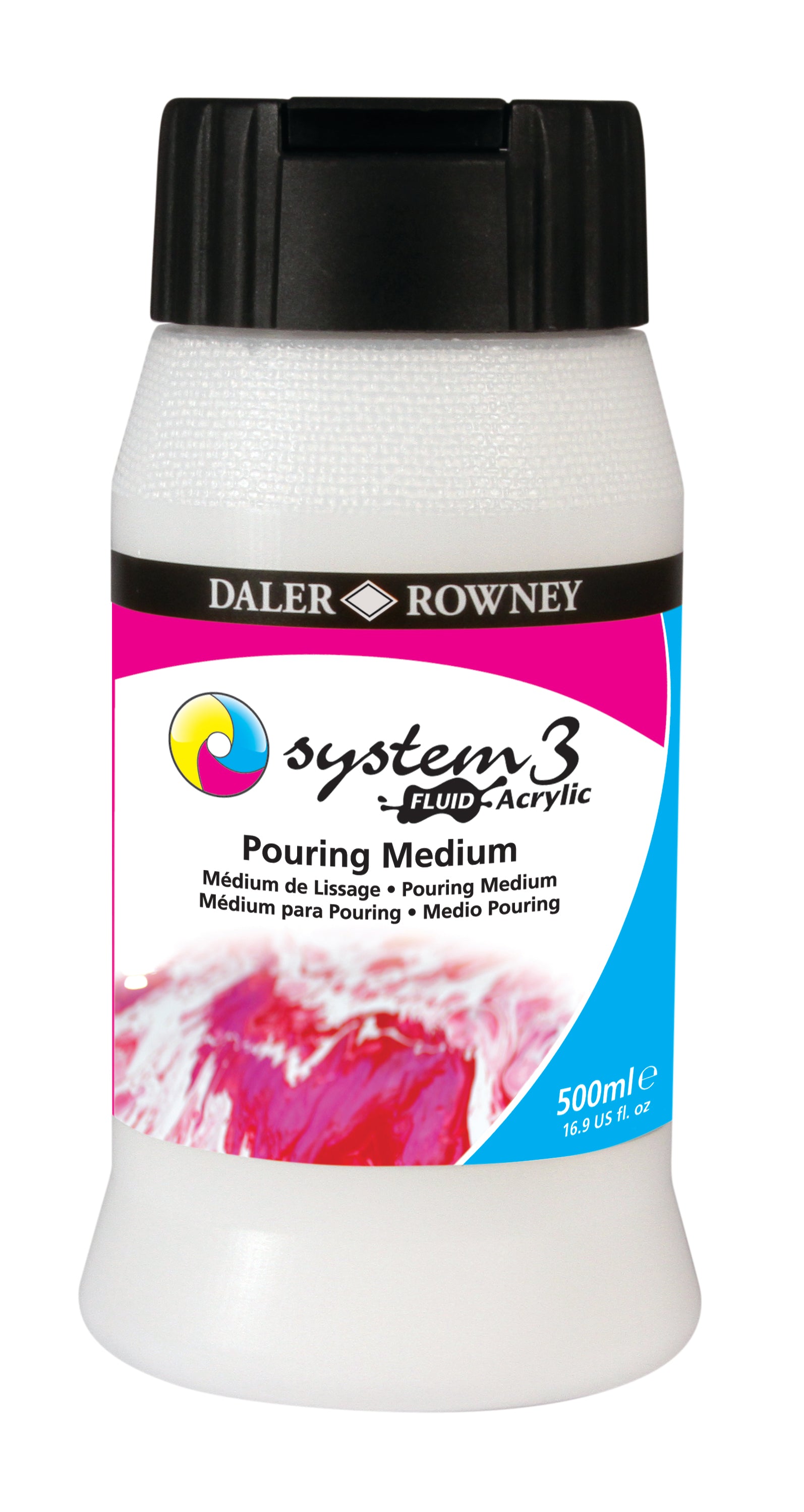 Daler Rowney System 3 Paint Pouring Medium 500 mls | PaperStory - The ...