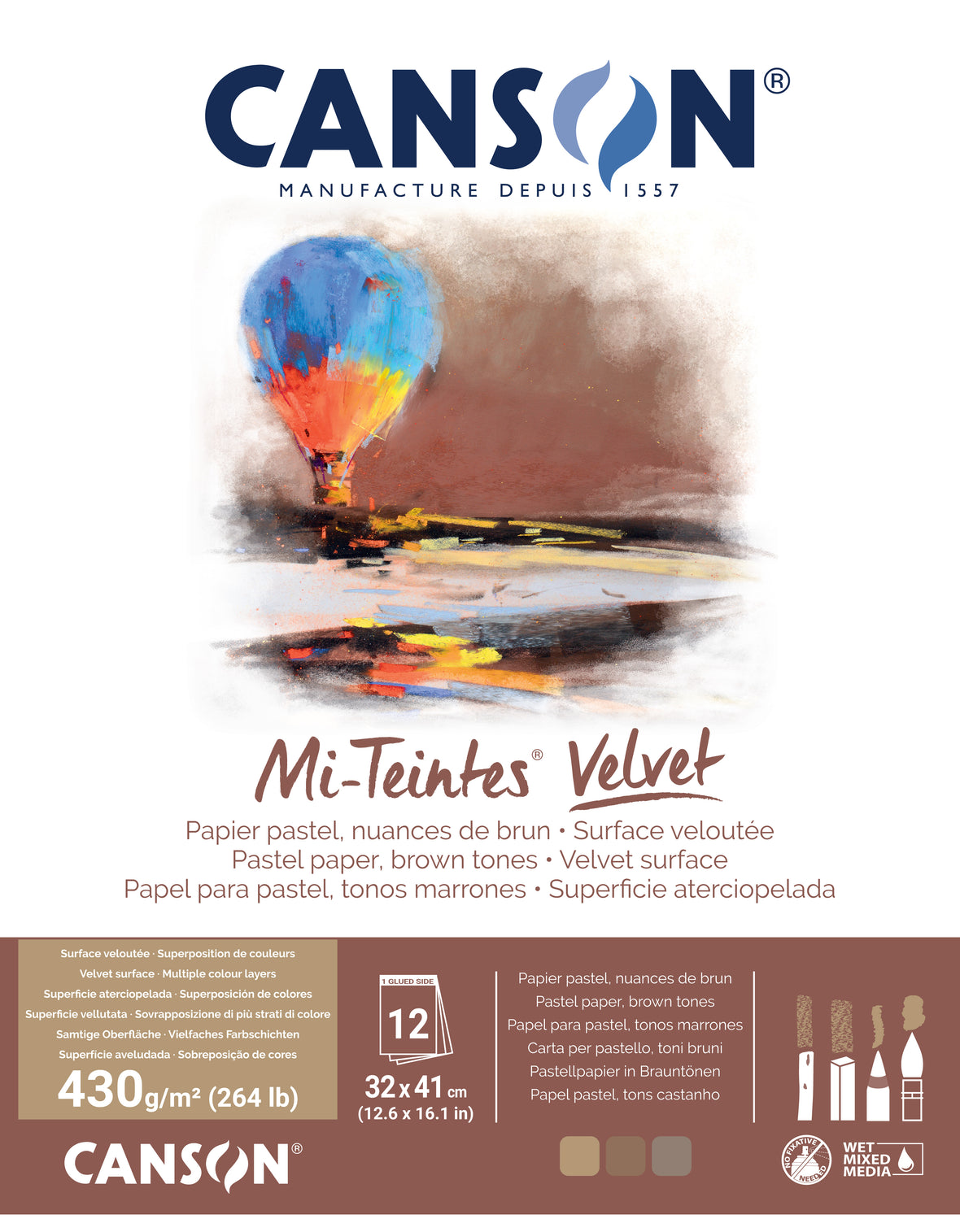 Canson Mi-Teintes Velvet | PaperStory - The Great Little Art Shop