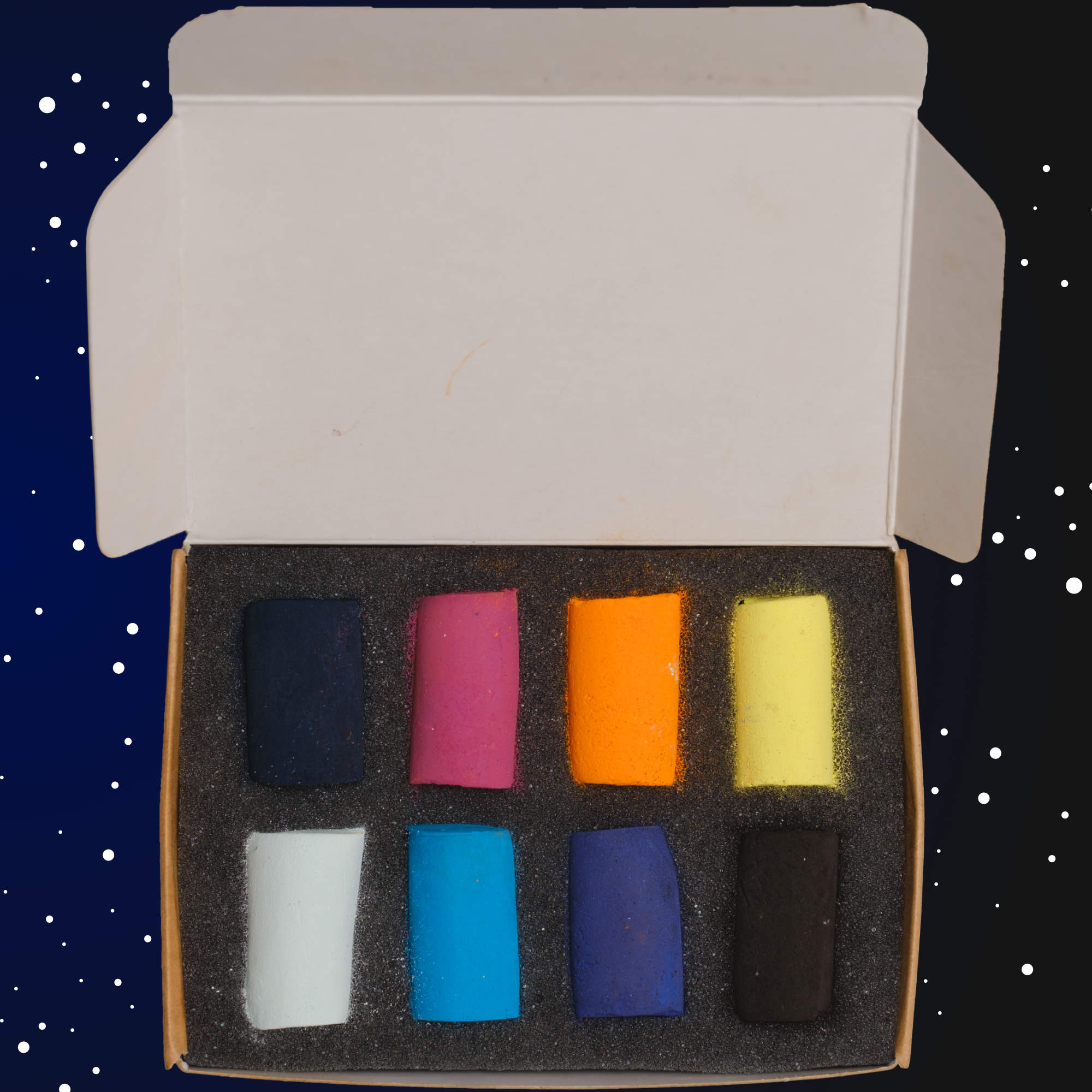 Unison Soft Pastels 8 Half Stick Dark Skies Mini Set | PaperStory - The ...