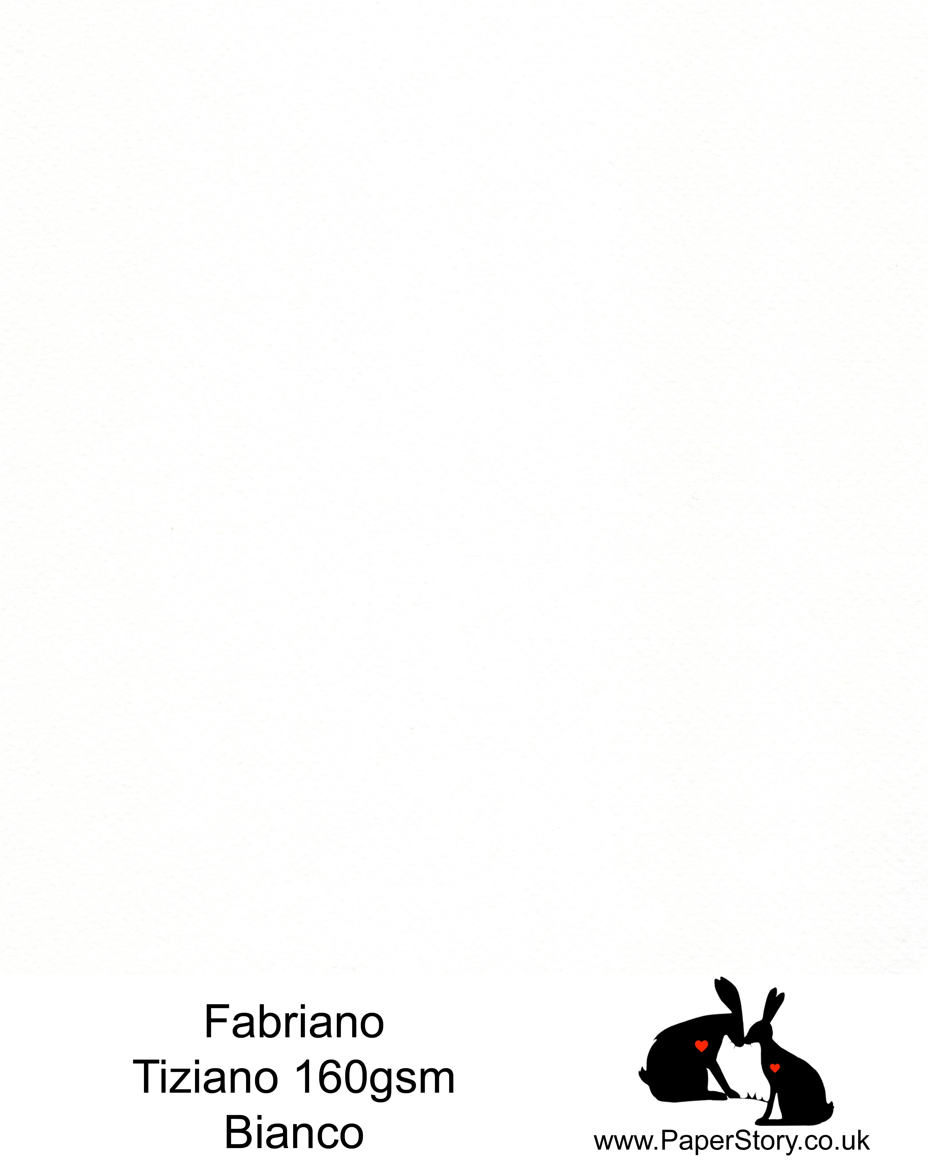 White Bianco Pastel Paper Fabriano Tiziano Nº 01 160 gsm A4 ...