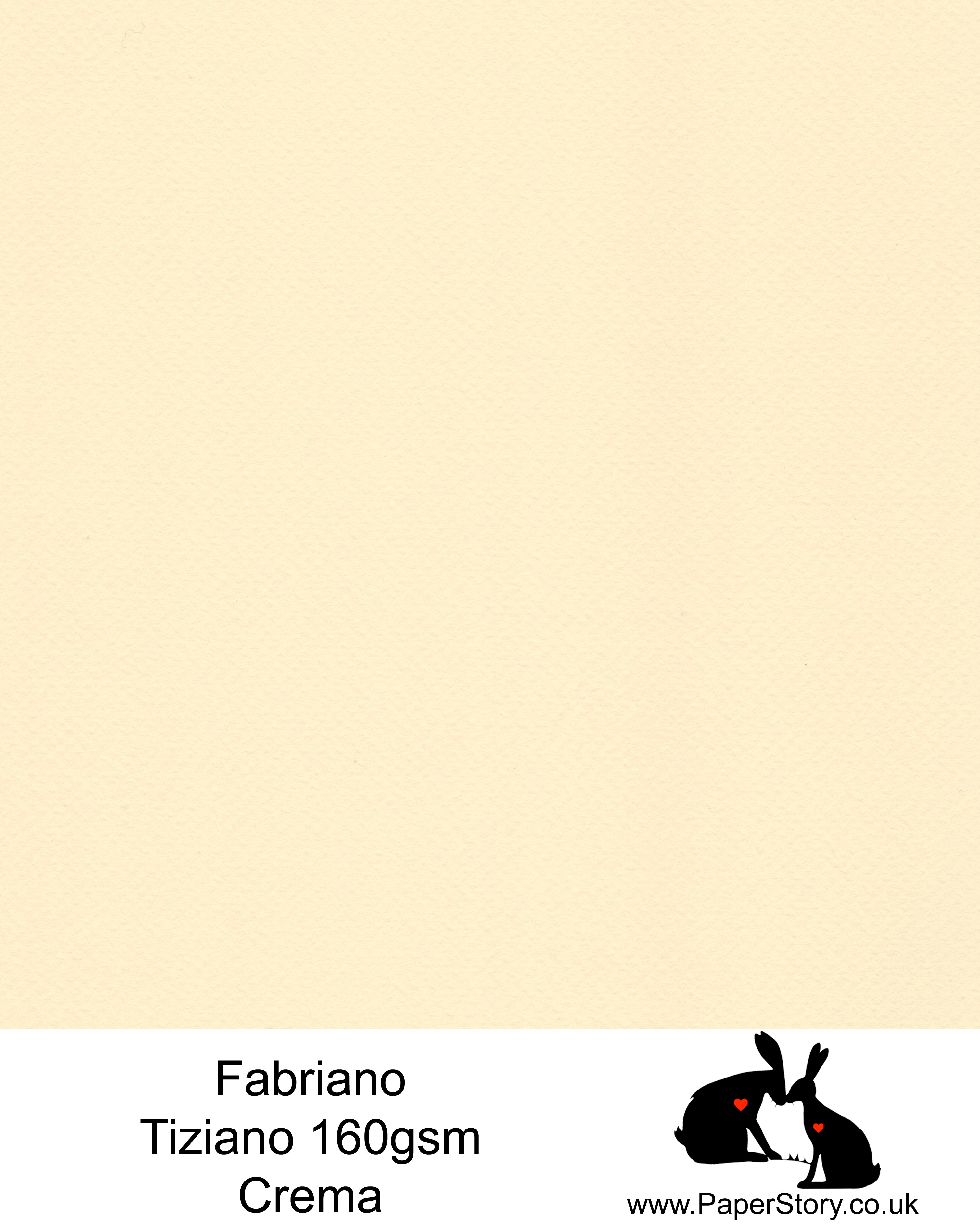 Cream Crema Pastel Paper Fabriano Tiziano Nº 02 160 gsm A3 | PaperStory ...