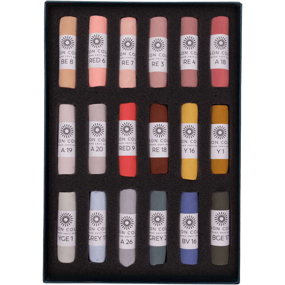 Unison Soft Pastels 18 Colour Portrait Set | PaperStory - The Great ...