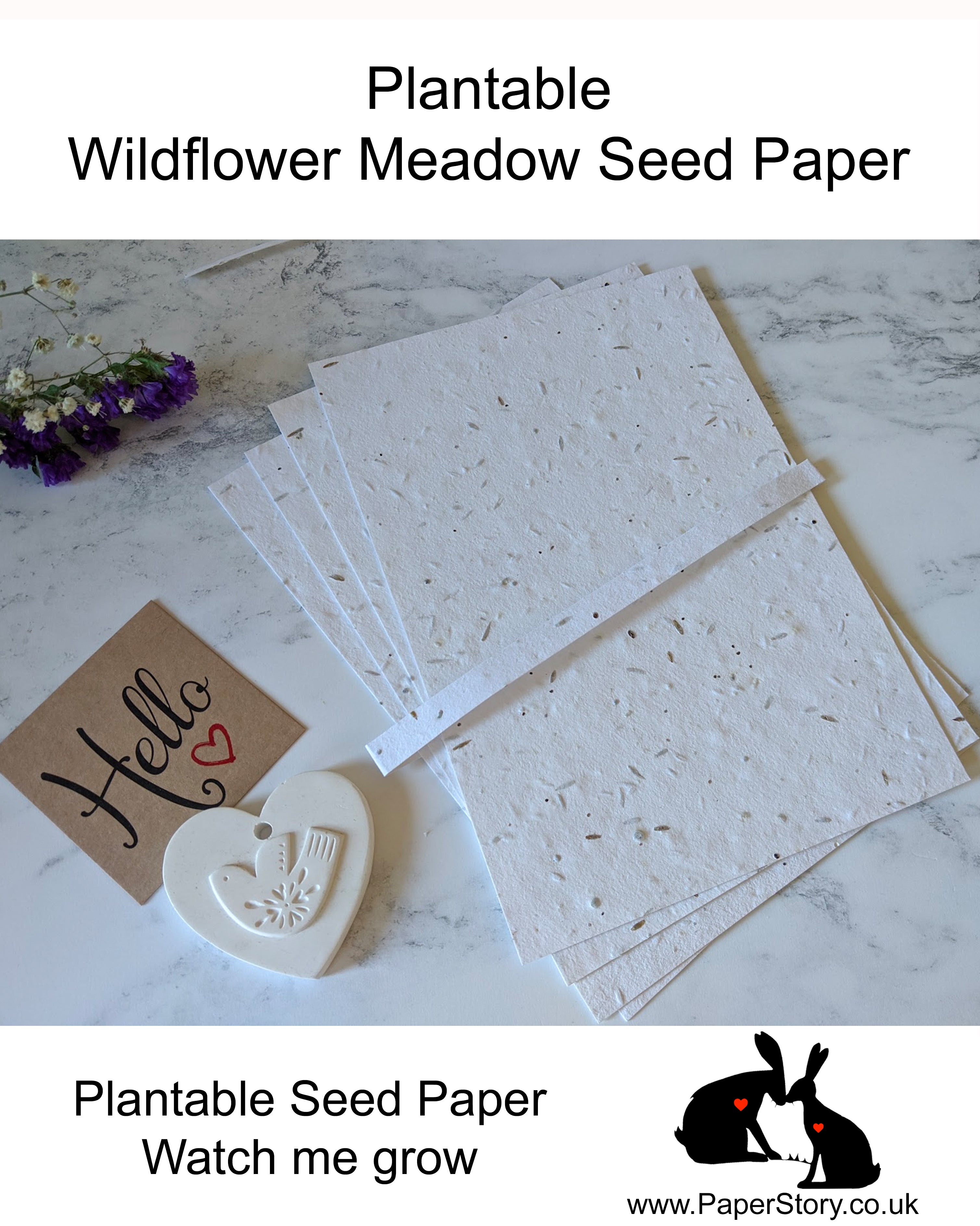Handmade Seed Paper / Card | PaperStory - The Great Little Art Shop